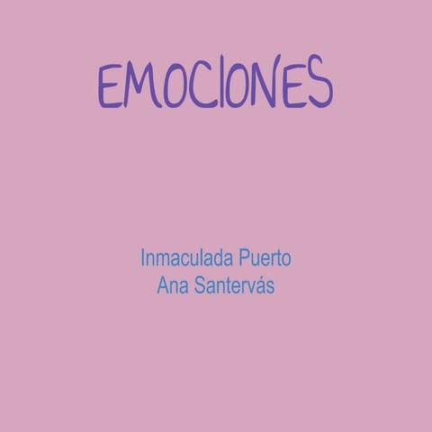 Fisiología de las emociones | PPTX