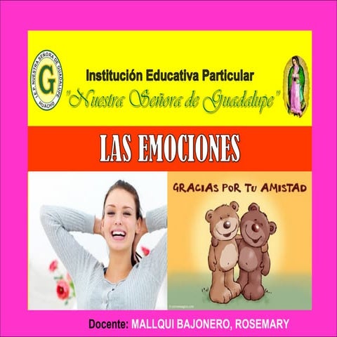Emociones y sentimientos | PPT