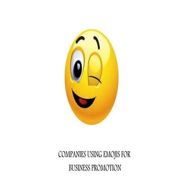 Emoji marketing | PPT
