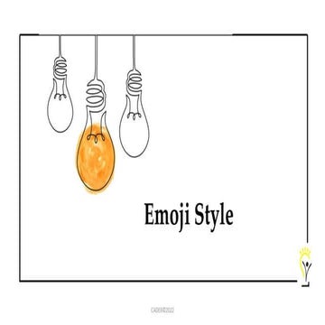 فكرة Emoji Style | PDF