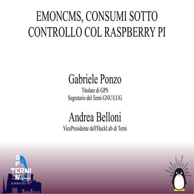 Emoncms gabriponzo+andreabelloni | ODP