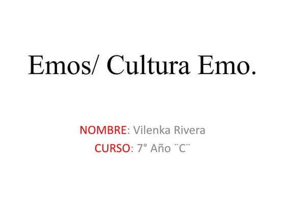 Emos. | PPT