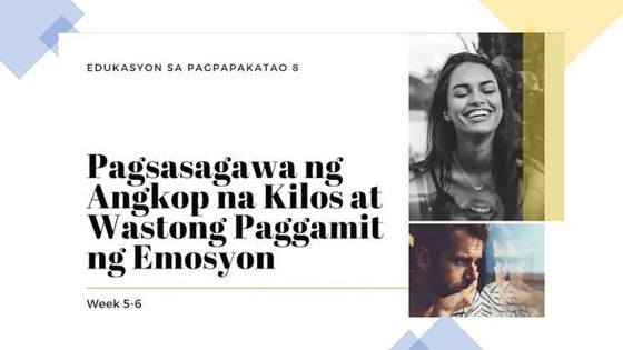 wastong pamamahala ng emosyon by ken lumogdang | PPT