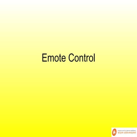 Emote control | PPT
