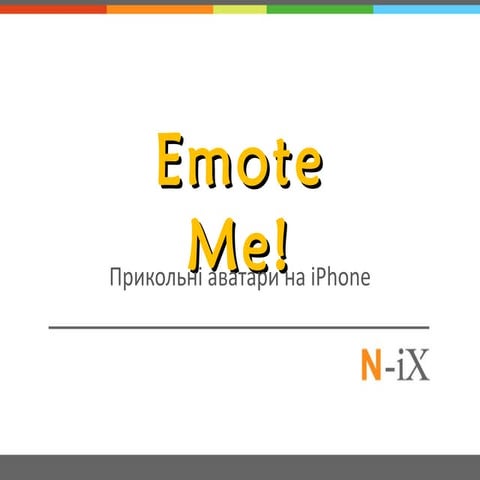 Михайло Свистун Презентації стартапу Emote Me! – безкоштовний ...