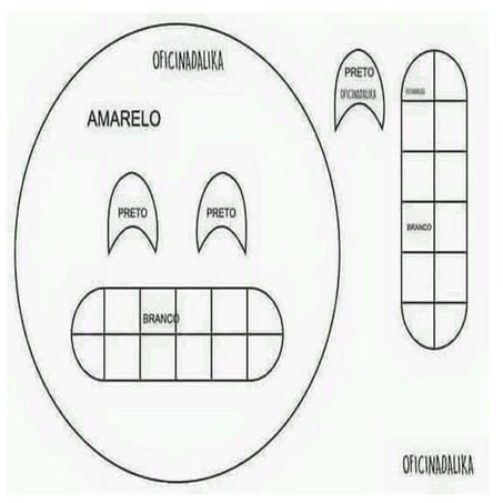 Moldes de Emoticones | DOCX