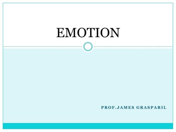 Emotions, Cannon-Bard theory of emotions by Dear Knowledge | PPT