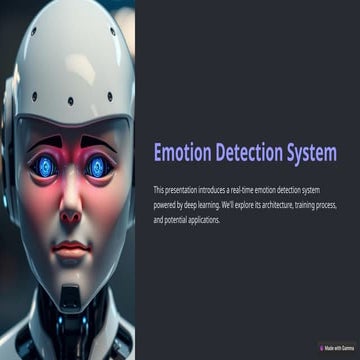 presentation of emotional detection system with ai.pptx