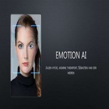 Emotion AI presentatie | PPT