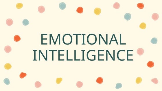 Personal Development Emotional Intelligence.pptx