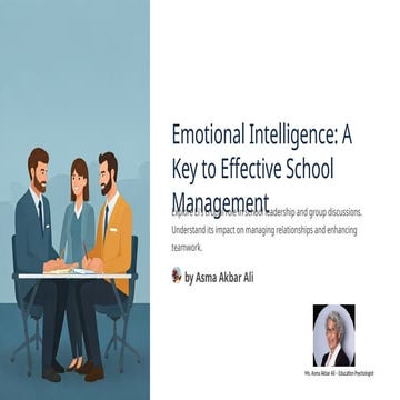 Emotional-Intelligence-school.pptx. Understand the core components of ...