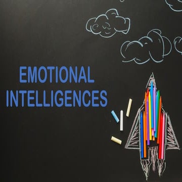 1. EMOTIONAL - INTELLIGENCES/ EQ ... pptx | PPT