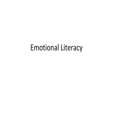 Emotional_Literacy | PPT