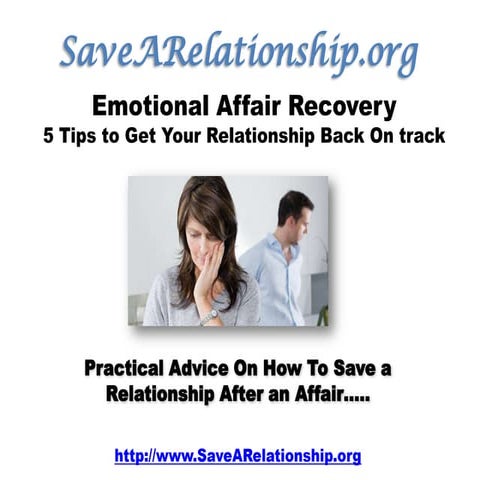 Emotional affair recovery | PPTX