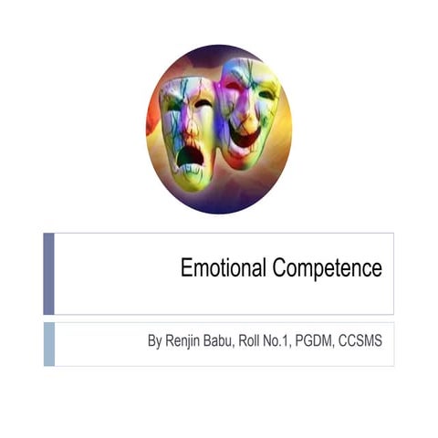 Emotional Competence Impact Of Emotional Competence On Physicians'