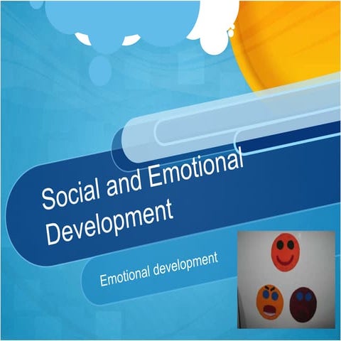 Emotional development | PPT
