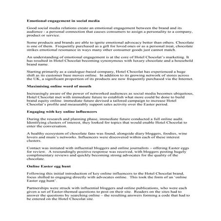 Emotional engagement in social media | DOCX