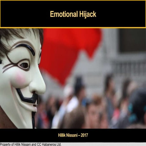 Emotional hijack aug 2016 | PPTX
