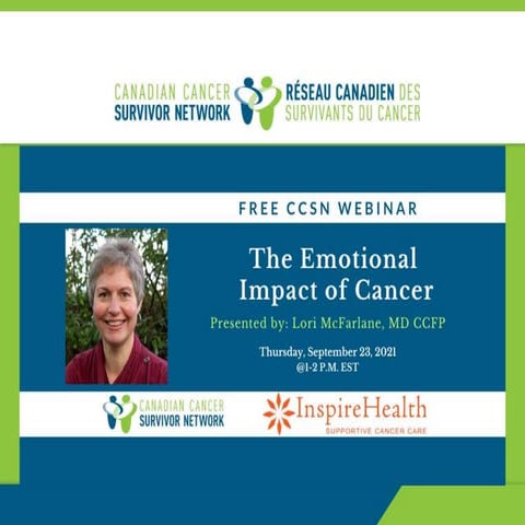 The Emotional Impact of Cancer with Dr. Lori McFarlane | PPTX