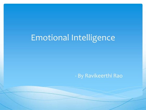 Emotional intelligence in the workplace - Deniel Goleman .pptx
