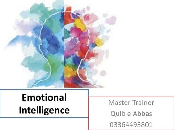 Emotional intelligence in the workplace - Deniel Goleman .pptx