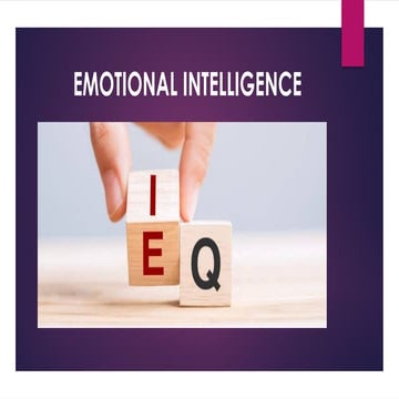 Managing and expressing emotions present | PPTX