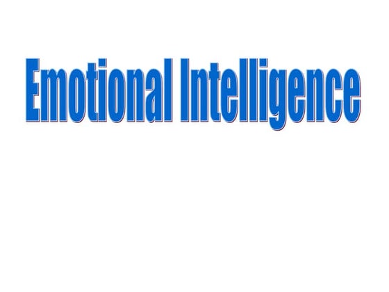 Emotional intelligence in the workplace - Deniel Goleman .pptx