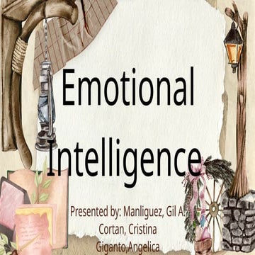 Emotional intelligence powerpoint | PPTX