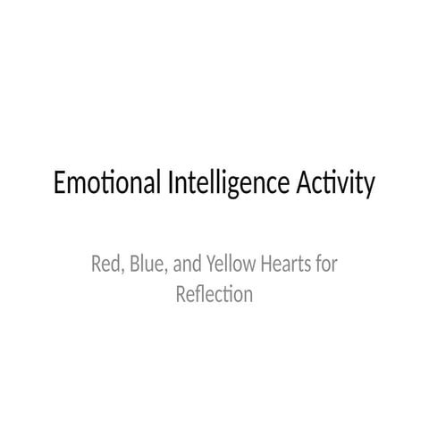 Emotional_Intelligence_Activity.pptx sample | PPTX