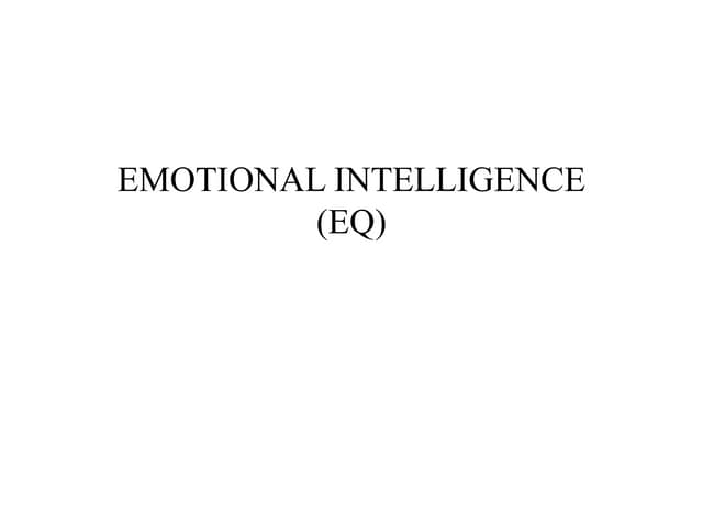Personal Development Emotional Intelligence.pptx