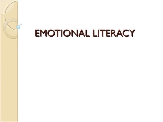 Emotional intelligence | PPT