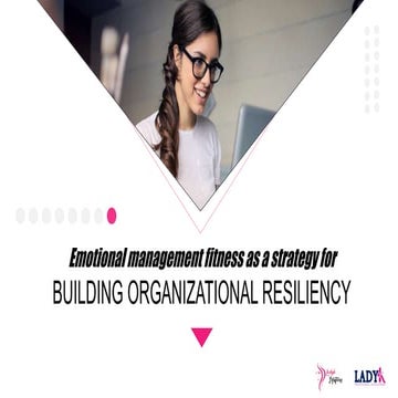 Emotional management ftness_as_a_strategy_for_building_organizational_resiliency (1) | PPT