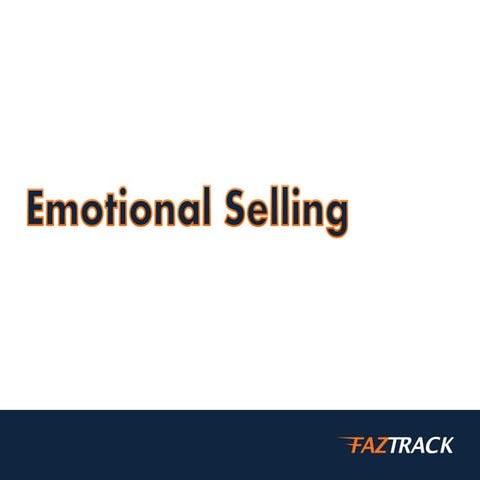 Emotional selling | PDF