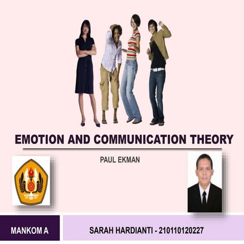 Emotion & Communication Theory | PPTX