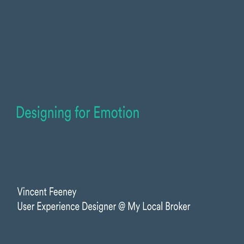 Designing for Emotion | PDF