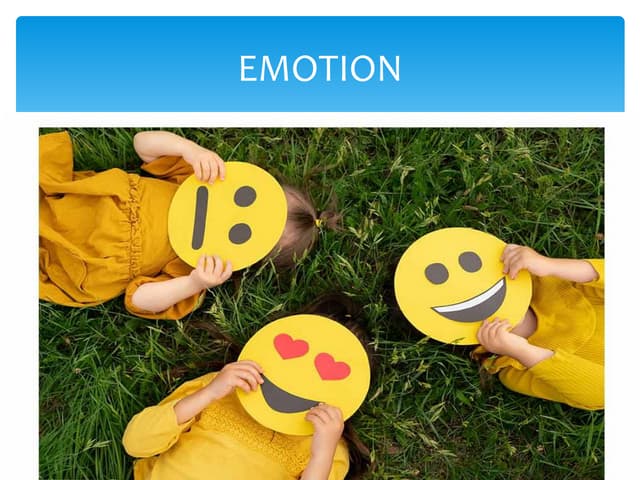 Emotion-Psychology | PPT