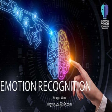 Emotion recognition | PPTX