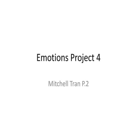 Emotions | PPT