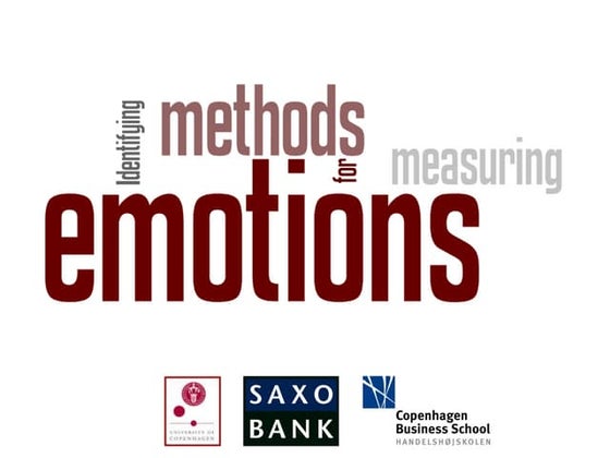 2010.06 Measuring The ROI Of Emotions | PPT
