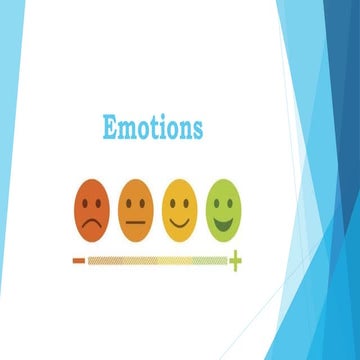 Emotions power point presentation | PPTX
