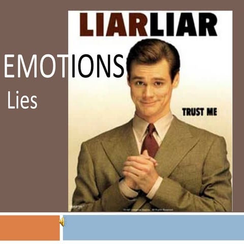 Emotions ( Lying) | PPT