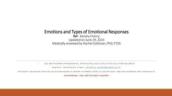 EMOTIONS AND FEELINGS | PPT