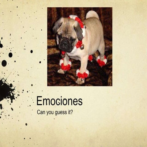 Emociones | PPTX