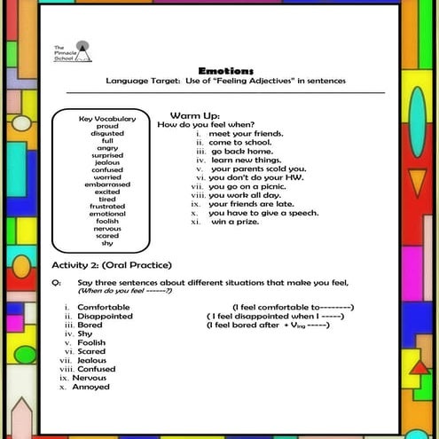 Worksheet -How do you feel today.docx