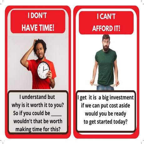 Over Coming Objective Flash Cards | PPT