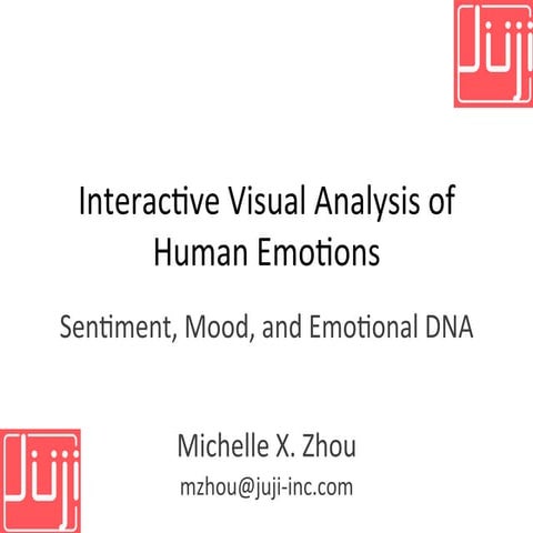 Interactive Visual Analysis of Human Emotions | PDF