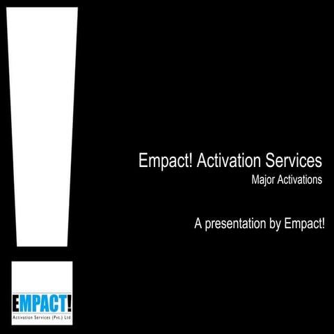 Empact Profile October 09 | PPTX