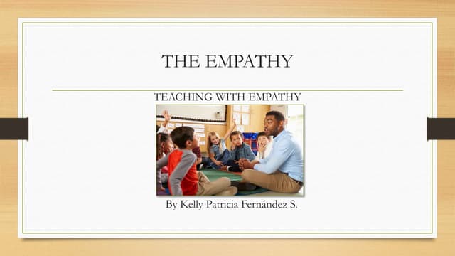 LIFE SKILLS - EMPATHY | PPTX