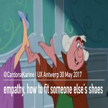 Empathy, how to fit someone else's shoes | PPT