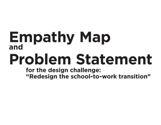 Empathy map and problem_statement | PPT